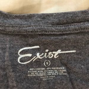 Exist | Tops | Us Til Infinity Logo Exist Tee | Poshmark